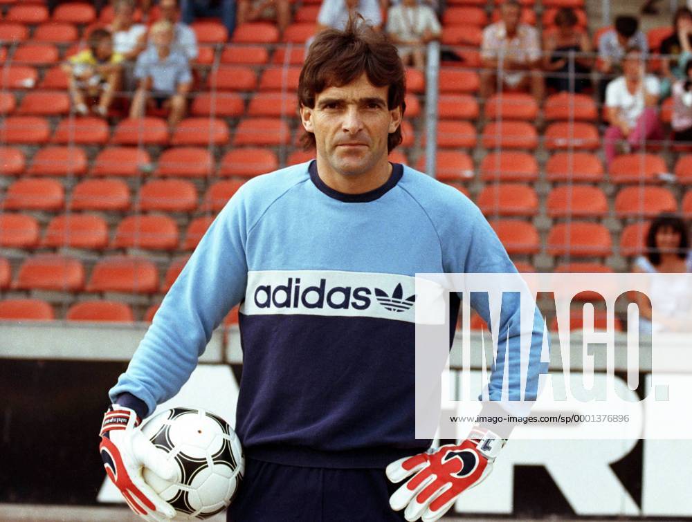 Torwart Bernd Franke (Braunschweig) Fußball 1. BL Herren Saison 1983 ...