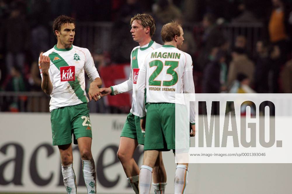 Valerien Ismael (li.), Tim Borowski (Mitte) und Ludovic Magnin (alle ...