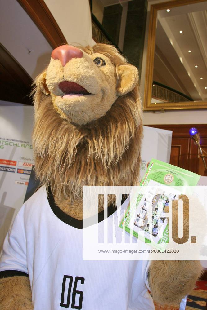 WM Maskottchen Goleo VI anläßlich der Präsentation der ...