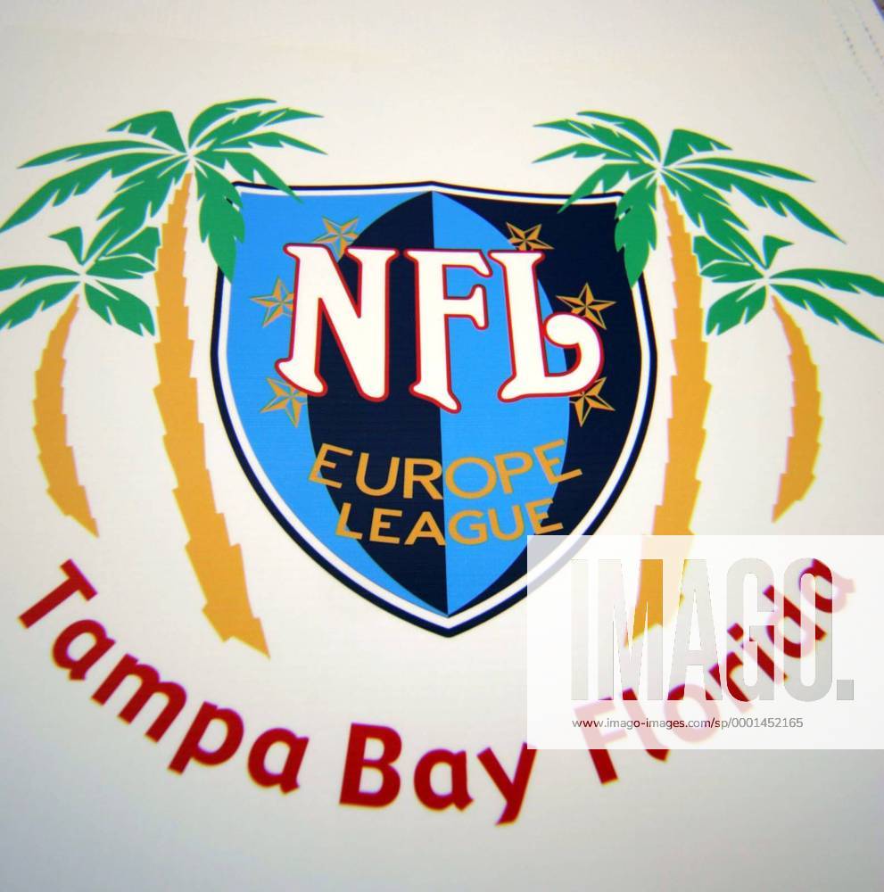 Das Ligaemblem der NFL Europe League in Tampa Bay Florida American ...