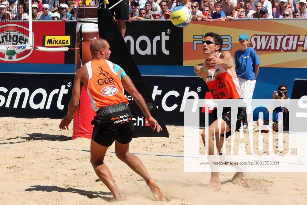 Thorsten Schön (re.) - Zuspiel auf Marvin Polte (beide Deutschland ...