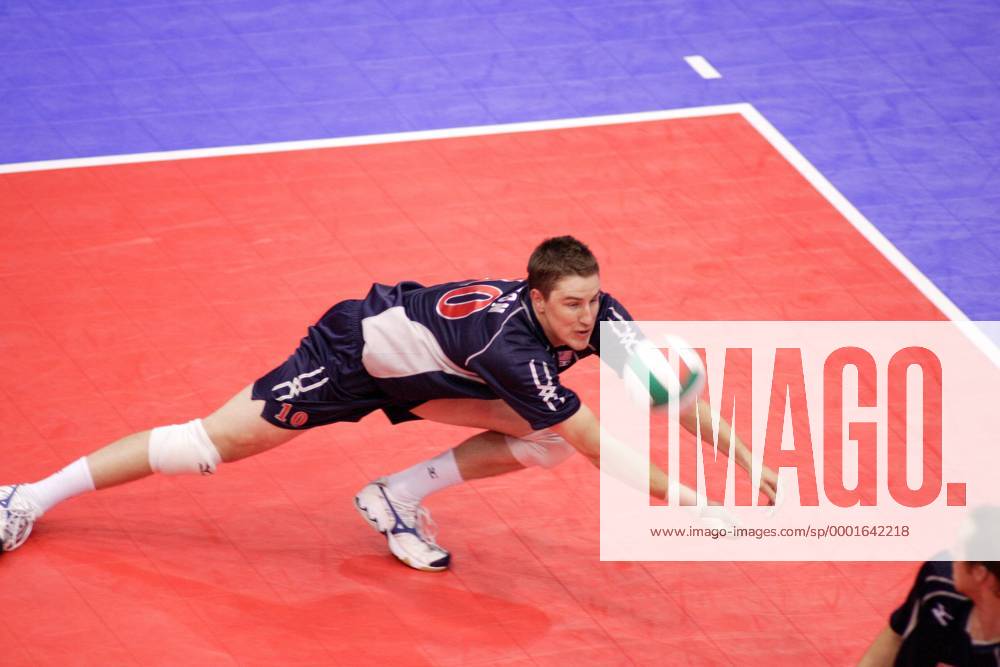 Riley Salomon - Feldabwehr - Volleyball Länderspiel Herren ...