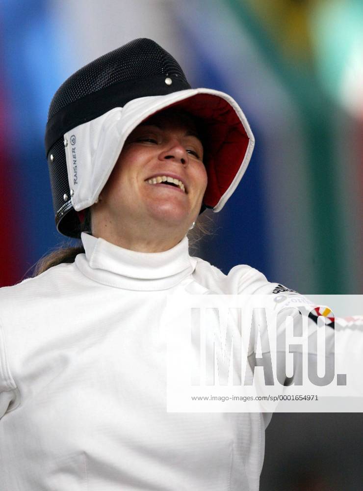 Kim Raisner (Deutschland) strahlt - Moderner Fünfkampf WM Damen ...