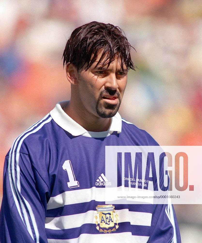 Torwart Carlos Roa (Argentinien) - Y Fußball WM Herren ...