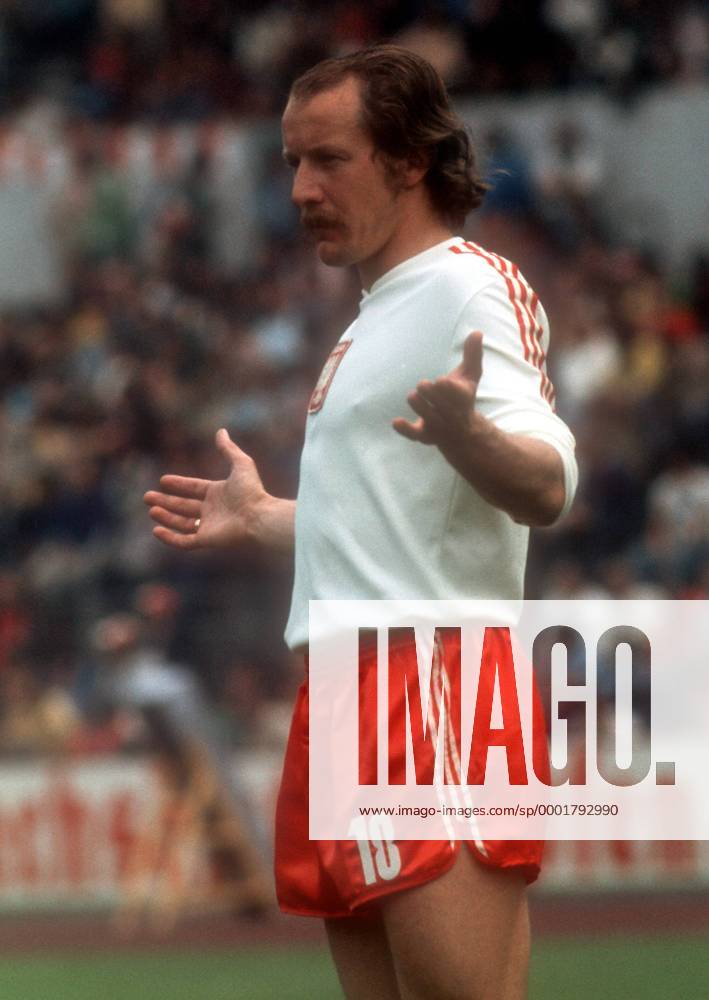 Robert Gadocha ratlos Fußball WM Herren Weltmeisterschaft 1974 ...