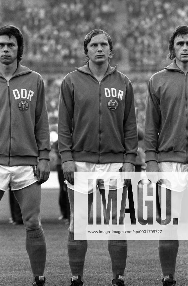 Jürgen Sparwasser (li.), Gerd Kische (Mitte) und Lothar Kurbjuweit ...