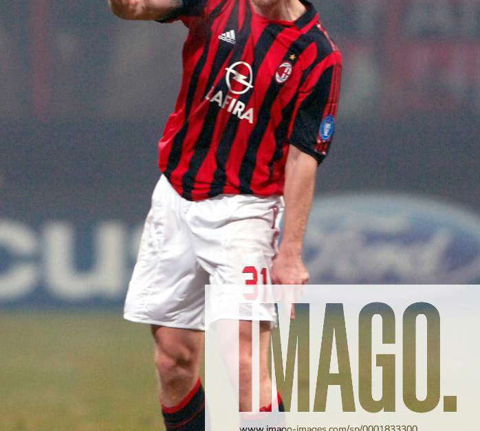Jaap Stam (Milan) wütend Fußball EC 1 Herren Champions League 2005 2006 ...