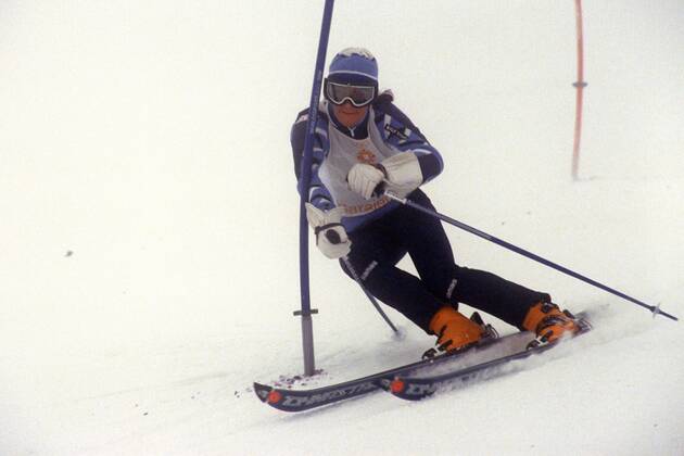 Daniela Zini (Italien) Alpiner Skilauf OS Winter Damen Olympische ...