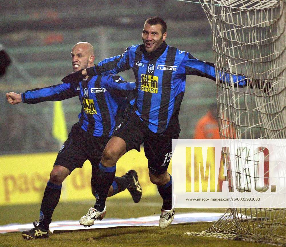 Giulio Migliaccio (li.) und Simone Loria (beide Atalanta Bergamo ...