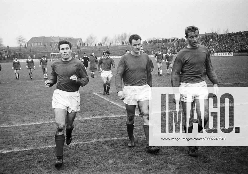 Abgang RW Essen v.li.: Herbert Weinberg, Heinz Dieter Hasebrink und ...