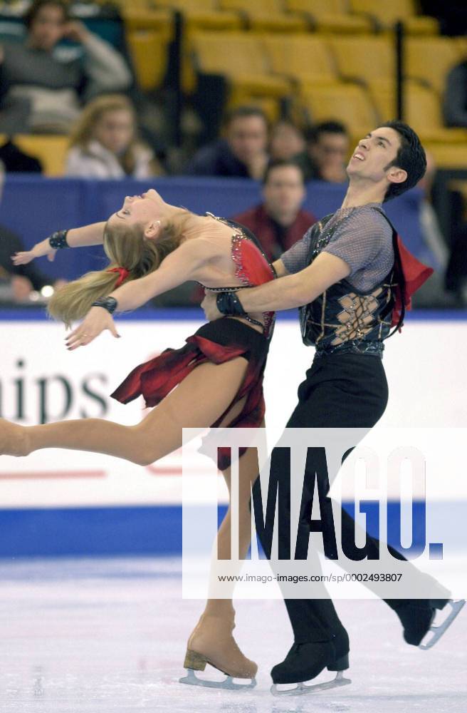 Tanith Belbin und Benjamin Agosto (beide USA) - (BOP2001011805) Eistanz ...