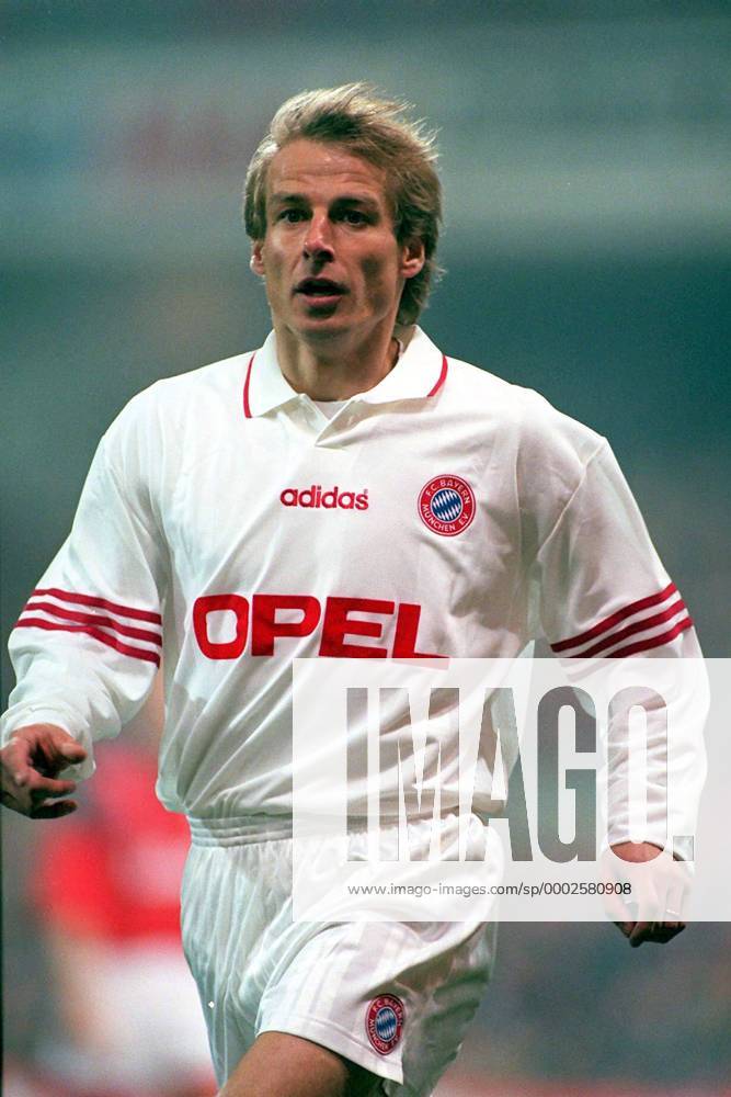 Jürgen Klinsmann (Bayern) - Fußball EC 3 Herren UEFA Cup 1995 1996 ...