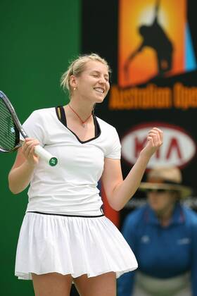 Olga Poutchkova (Rußland) Tennis Damen Australian Open 2007, Grand Slam ...
