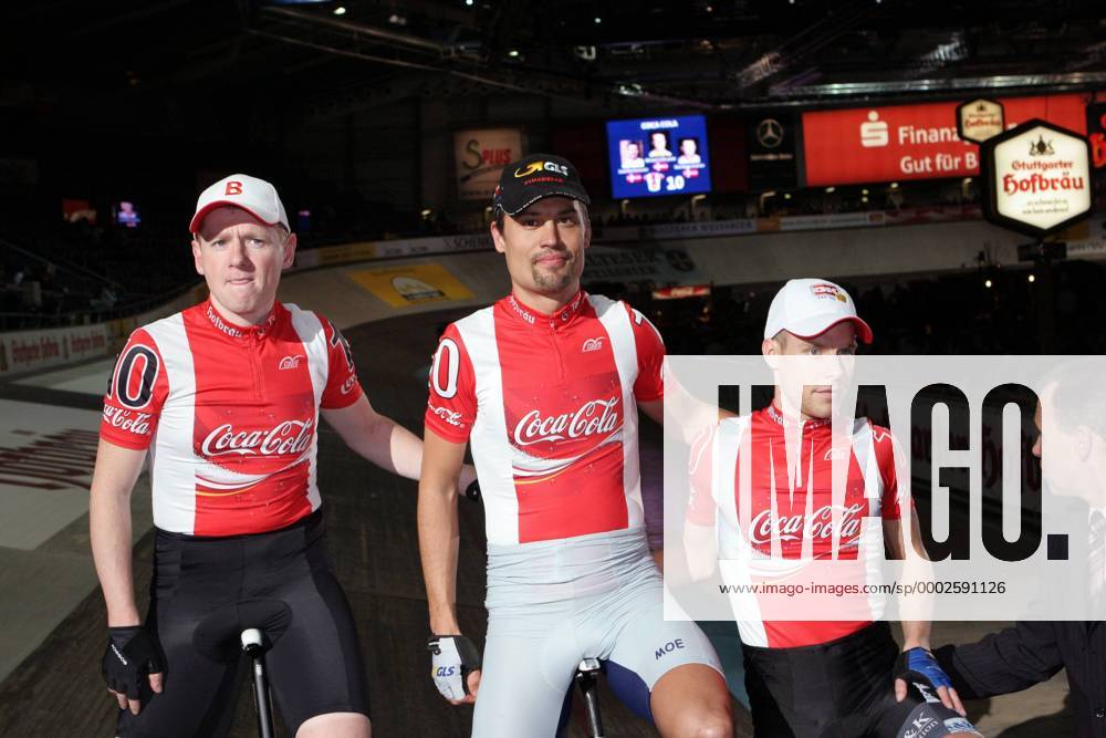 Team Coca Cola, v.li.: Mads Bugge Andersen, Jacob Moe Rasmussen und ...