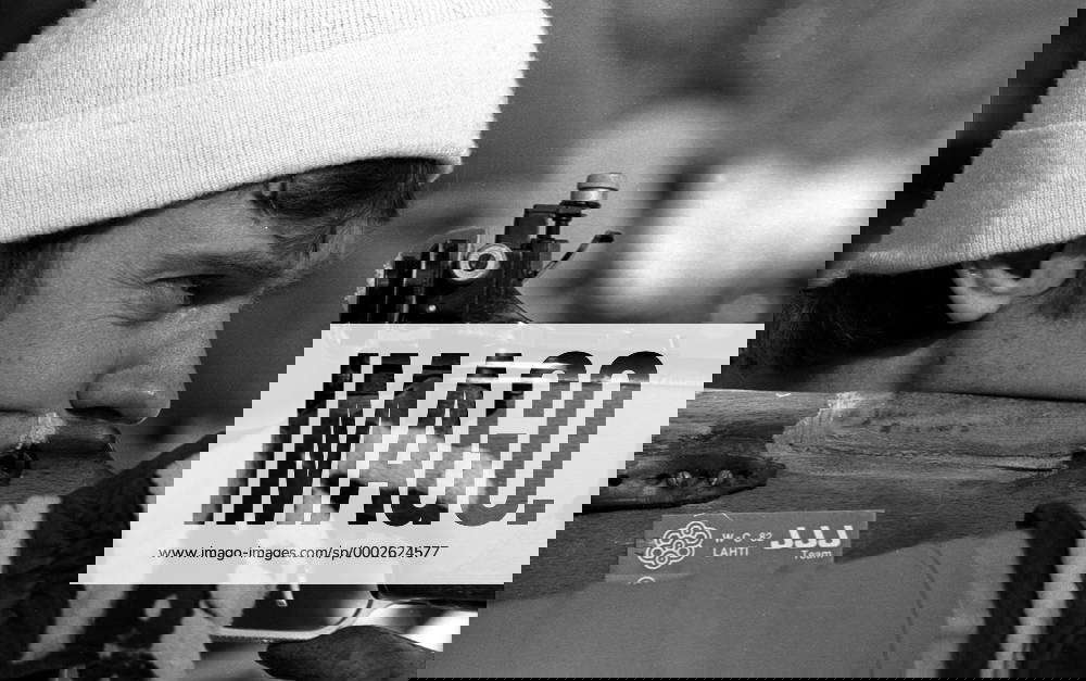 Matthias Jacob (DDR) - Stehendschießen Biathlon LM Herren DDR Meisterschaft