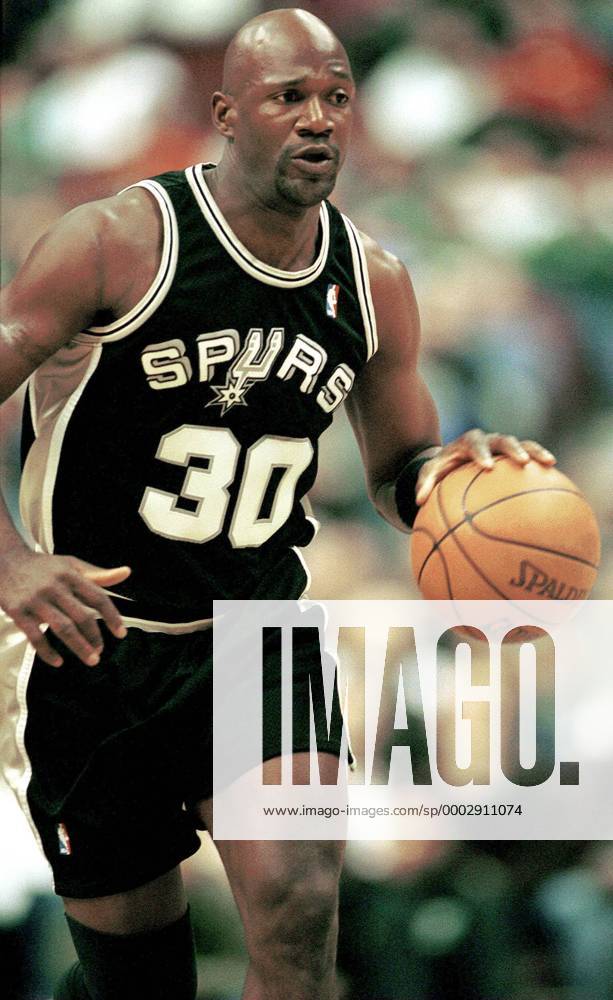 Terry Porter (San Antonio Spurs) am Ball - (VAN99123006) Basketball ...
