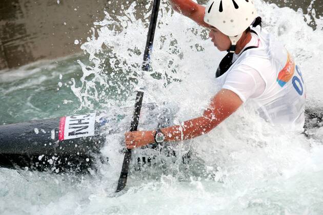 Jingjing Li - Kanu Damen Good Luck 2007, Kanuslalom, Slalom, Wildwasser ...