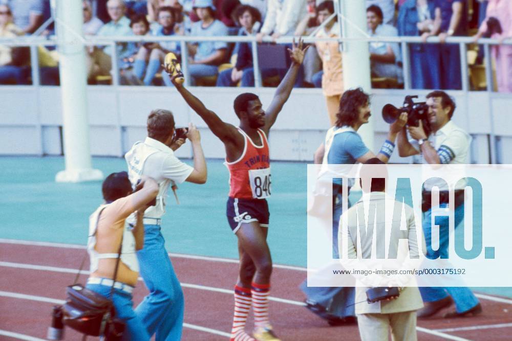 Hasely Crawford (Trinidad und Tobago), 100 Meter Olympiasieger 1976 ...