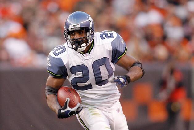 Maurice Morris (Seattle Seahawks) am Ball- (Icon92188892) American ...