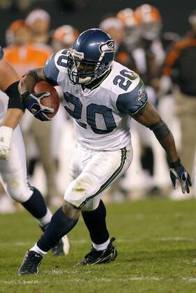 Maurice Morris (Seattle Seahawks) am Ball- (Icon92188892) American ...