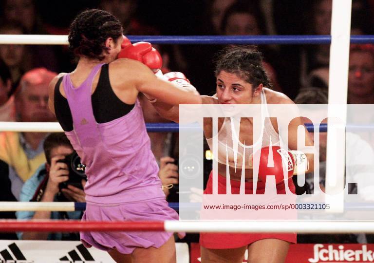 Susianna Kentikian gegen Nadia Hockmi Boxen Damen WBA und WIBF ...