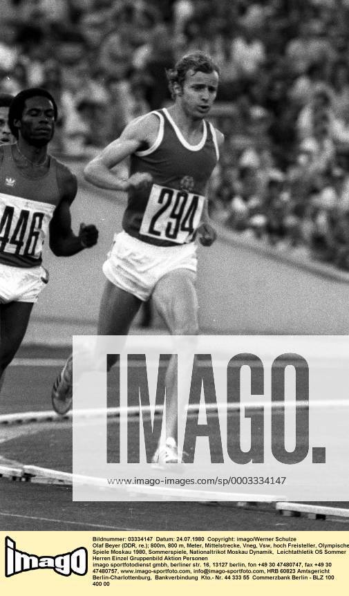 Olaf Beyer Leichtathletik OS Sommer Herren Olympische Spiele Moskau ...