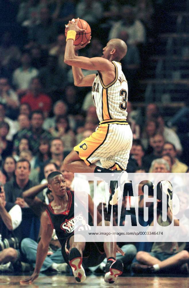 Reggie Miller (Indiana Pacers) - (IND99051102) Basketball Herren NBA ...