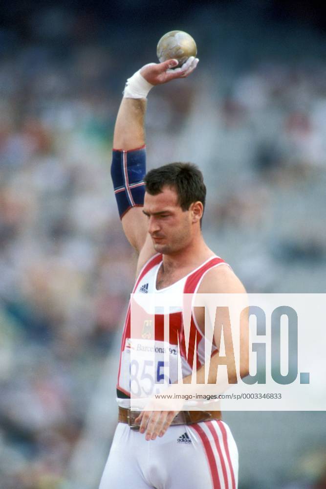 Ulf Timmermann (Deutschland) konzentriert Leichtathletik OS Sommer ...