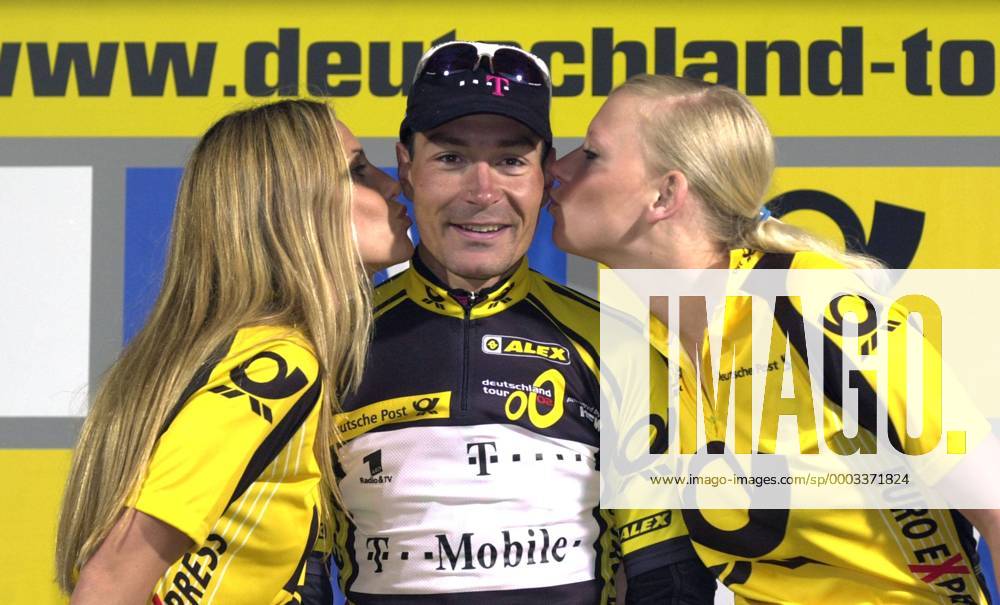 Erik Zabel (Deutschland Team Telekom) im schwarzgelben Trikot des ...