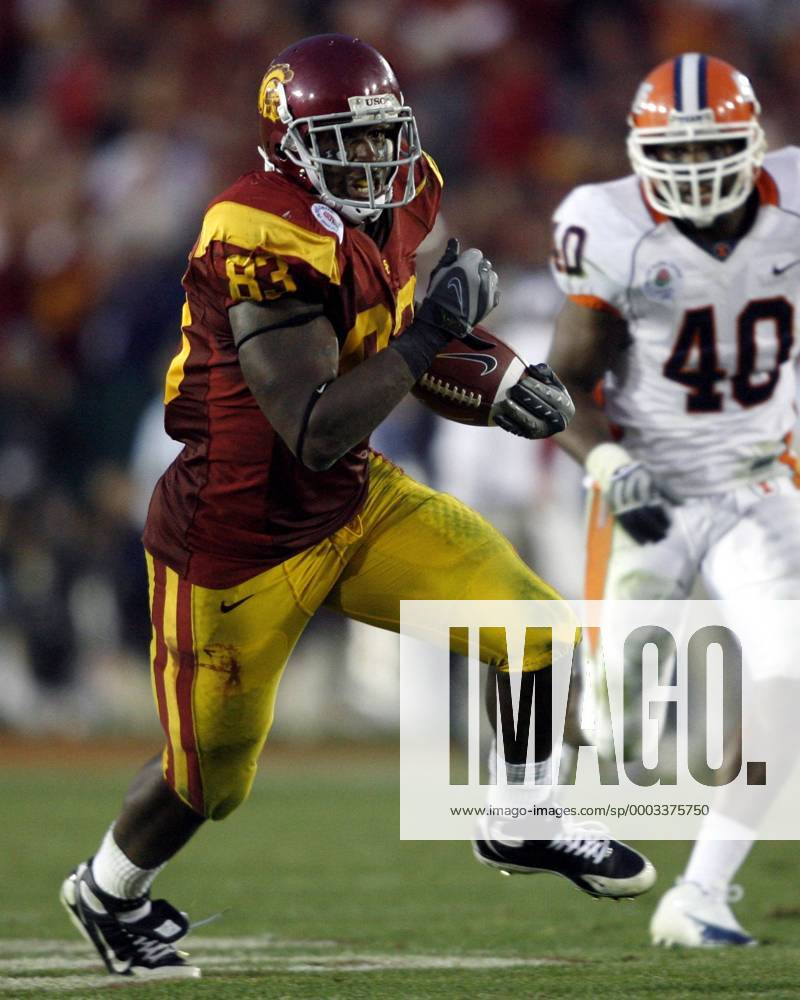 Fred Davis am Ball - American Football Herren NCAA College League 2007 ...