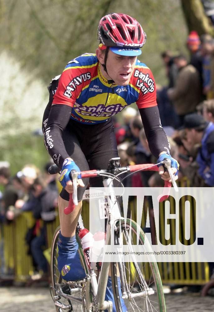 Tom Desmet (Belgien BankGiroLoterij Batavus) Radsport Herren Gent Wevelgem 2001, Straßenradsport