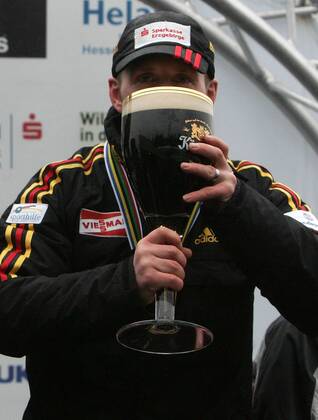 Torsten Wustlich - Sieger bei der WM 2008 im Doppelsitzer Rennrodeln WM ...