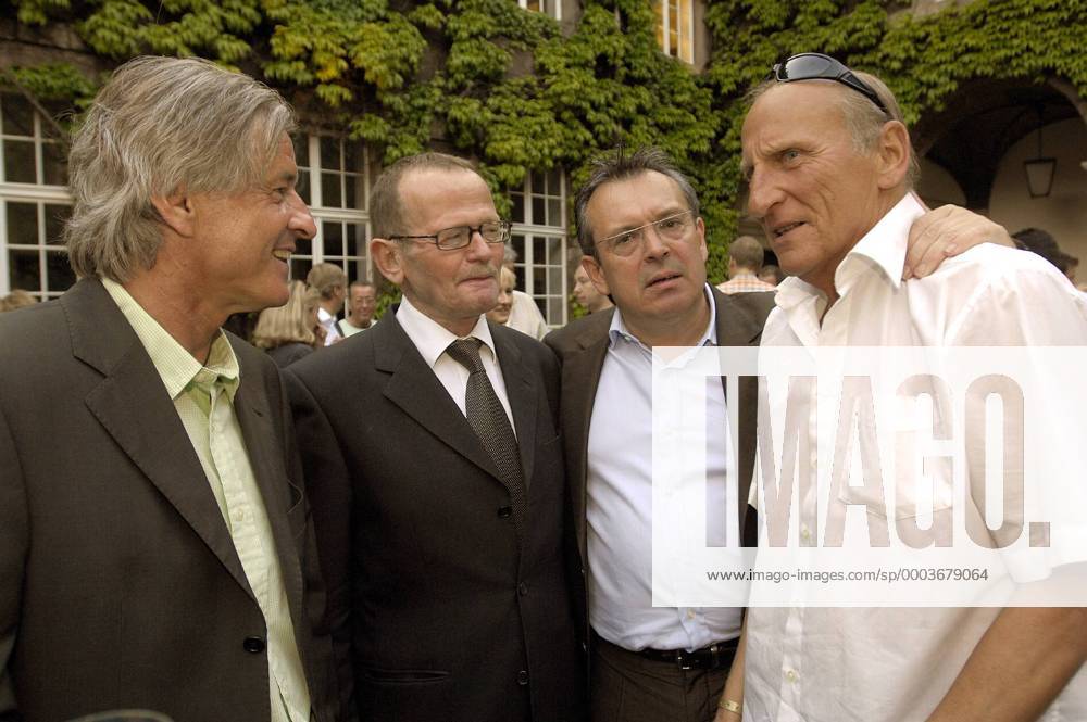 Hans Otto Kulick, Rudolf Pöggeler, Rudi Gores und Wolfgang Kleff (alle ...
