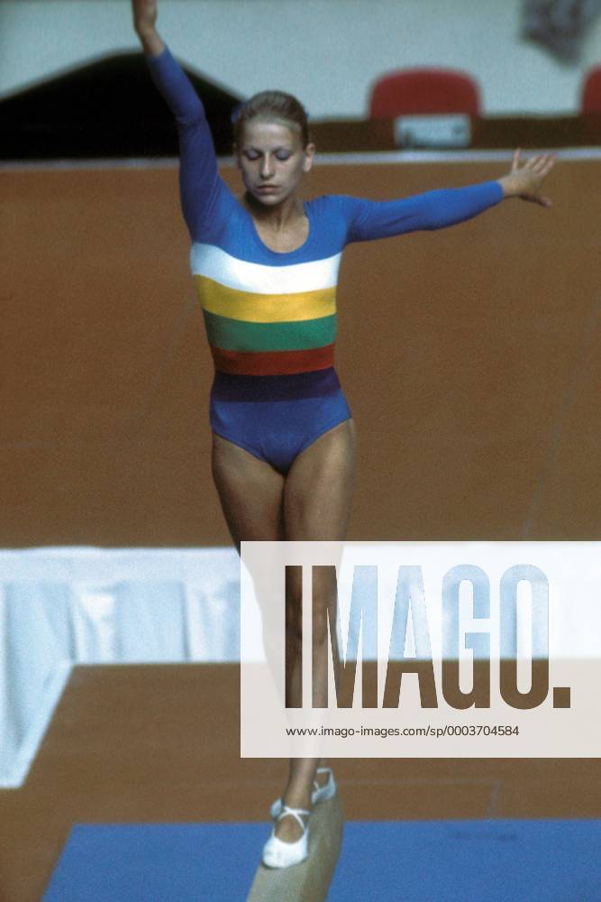 Gitta Escher (DDR) Turnen OS Sommer Damen Olympische Spiele 1976 ...