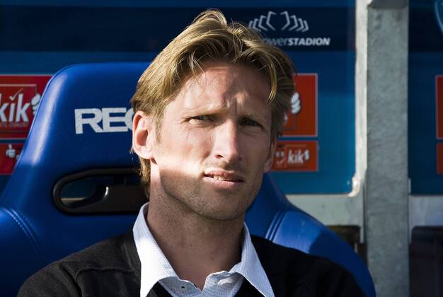 Geschäftsführer Detlev Dammeier (Bielefeld) - Pressekonferenz Fußball 1 ...