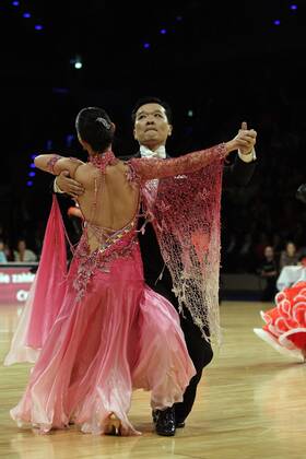 Peter Tan Choon Soon und Vivian Chen Foo Yoong Turniertanz IDSF WM 2008 ...