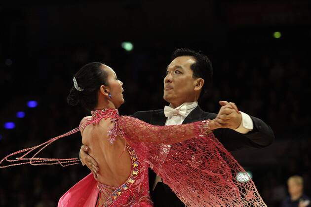 Peter Tan Choon Soon und Vivian Chen Foo Yoong Turniertanz IDSF WM 2008 ...
