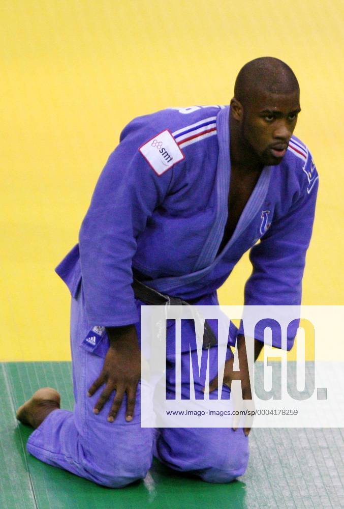 Teddy Riner (Frankreich) am Boden - (pan29261) Judo WM Herren Open ...