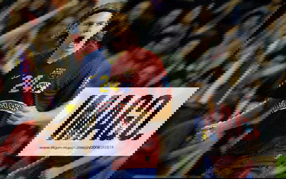 Mikkel Hansen (FC Barcelona) jubelt - - NOxONLINExUSE Handball Herren ...