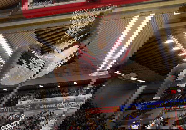 Corey Rouse (Gießen) - Dunking Basketball 1. BL Herren BBL 2008 2009 ...