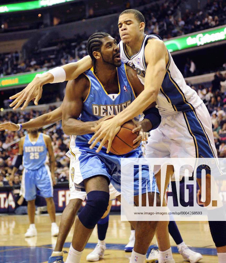 Nene gegen JaVale McGee - Basketball Herren NBA 2008 2009, Washington ...
