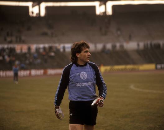 Torwart Bernd Franke (Braunschweig) Fußball 1. BL Herren ...