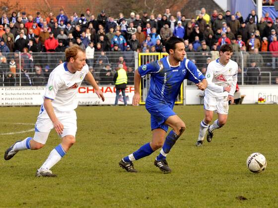 Tom Moosmayer gegen Marco Riemer und Danny Reuther Fußball Herren 3 ...