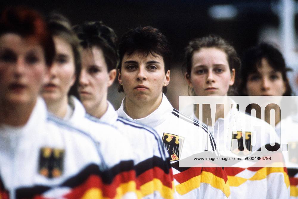 Gudrun Witte Volleyball Länderspiel Damen WM Quali 1990, Nationalteam ...