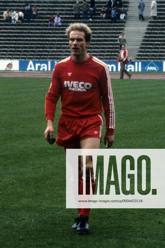 Karl Heinz Rummenigge Fußball Herren DFB Supercup 1982 1983, Super Cup ...