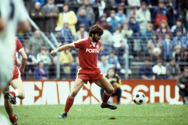 Michael Dusek Fußball 1. BL Herren Saison 1987 1988, 1. FC ...