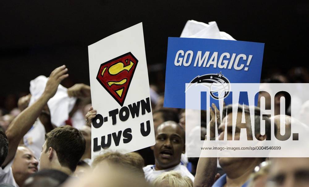 Orlando Magic Fans präsentieren ihre Fanplakate - Basketball Herren NBA ...
