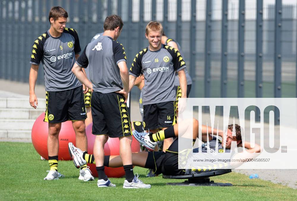 Training BVB, v.li.: Sebastian Kehl, Alexander Frei, Jakub ...