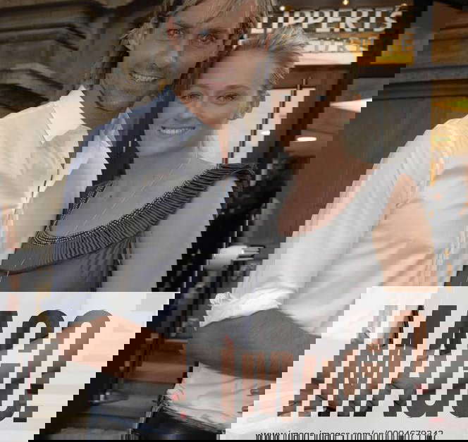 Sven Hannawald (Deutschland) mit Freundin Marie Therese Müller ...