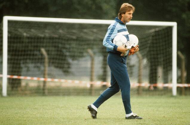 Trainer Uwe Reinders (Braunschweig) Fußball 2. BL Herren Saison 2002 ...